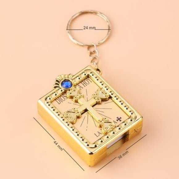 Other | Classic Mini Holy Bible Miniature Paper Spiritual Christian ...